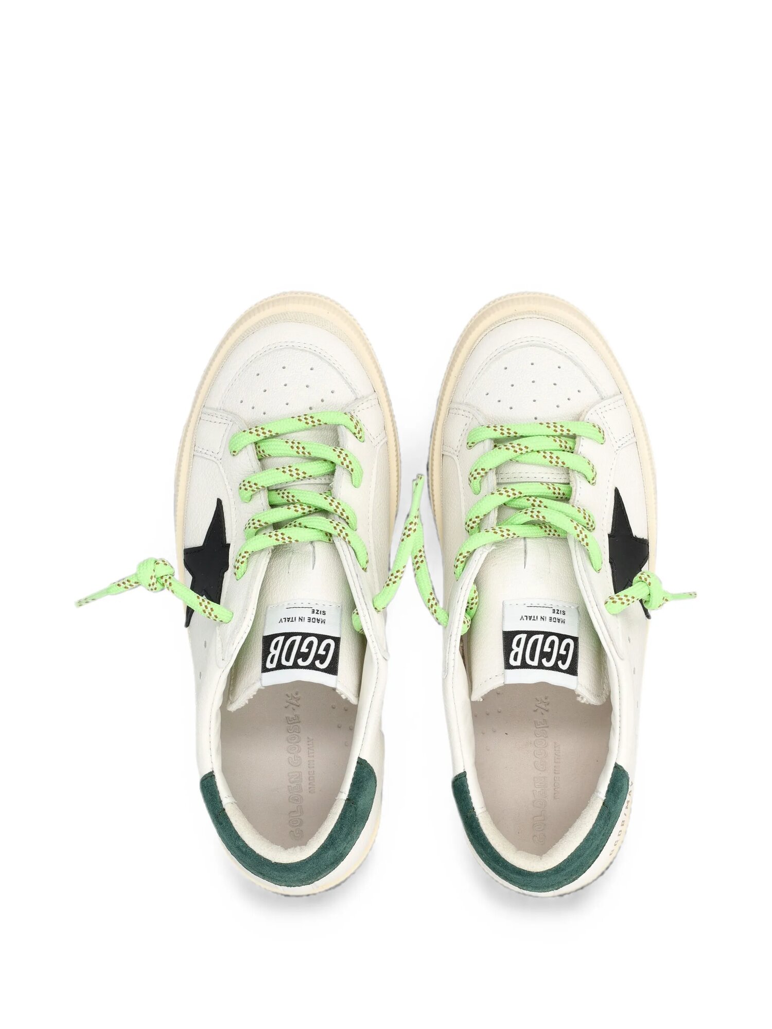 Кроссовки Golden Goose May star-patch sneakers, размер 39, белый — фото 1