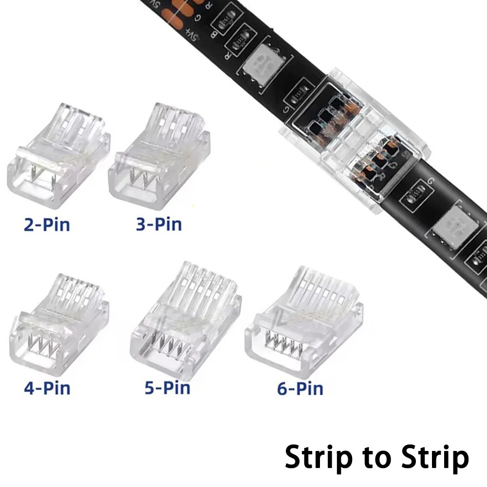 Разъемы для светодиодной ленты 6Pin 12mm Strip to Strip