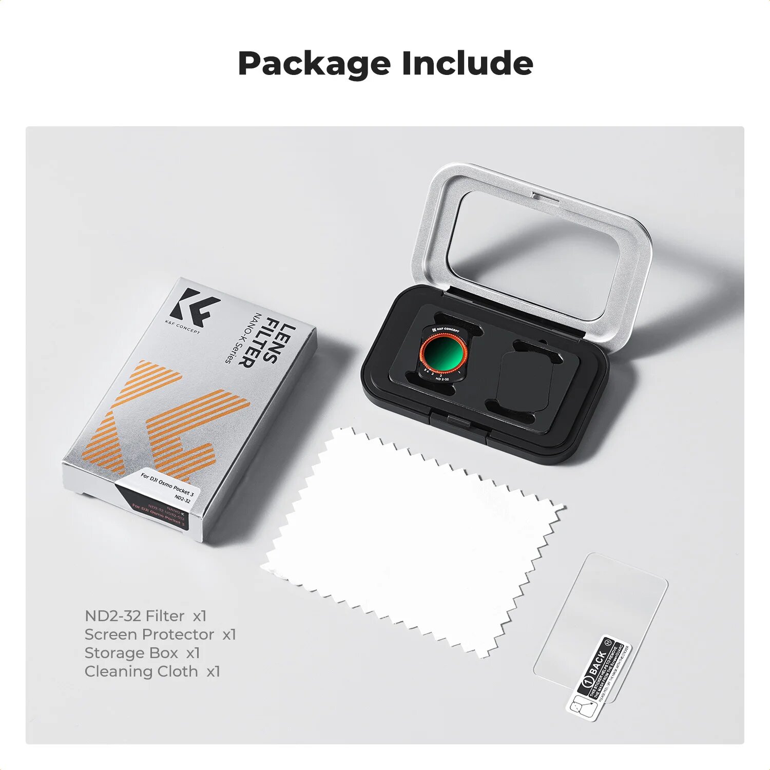 ND2-32 фильтр K&F Concept для DJI Osmo Pocket