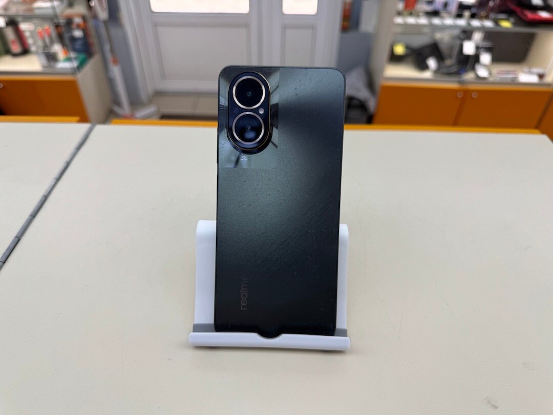 Смартфон realme C67 4G 6/128 ГБ RU, Dual nano SIM, черный камень Б/У Уценка