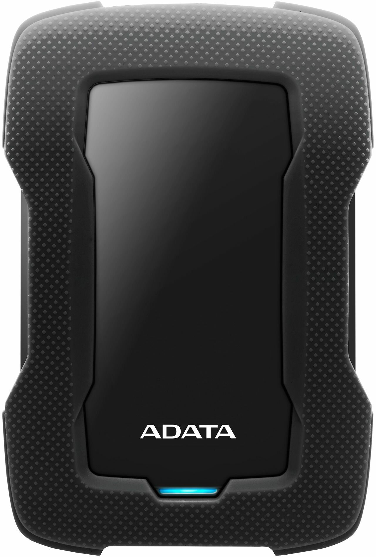 ADATA 4 ТБ Внешний жесткий диск ADATA AHD330-4TU31-CBK Внешний жесткий диск Portable HDD 4TB HD330 (Black) Silicone, USB 3.2 Gen1 (AHD330-4TU31-CBK), Пластик, Резина, черный