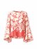 Блуза Agnona Floral-print silk blouse, размер 42
