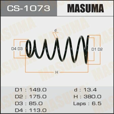 CS-1073 Пружина подвески TOYOTA CAMRY(V30) зад.