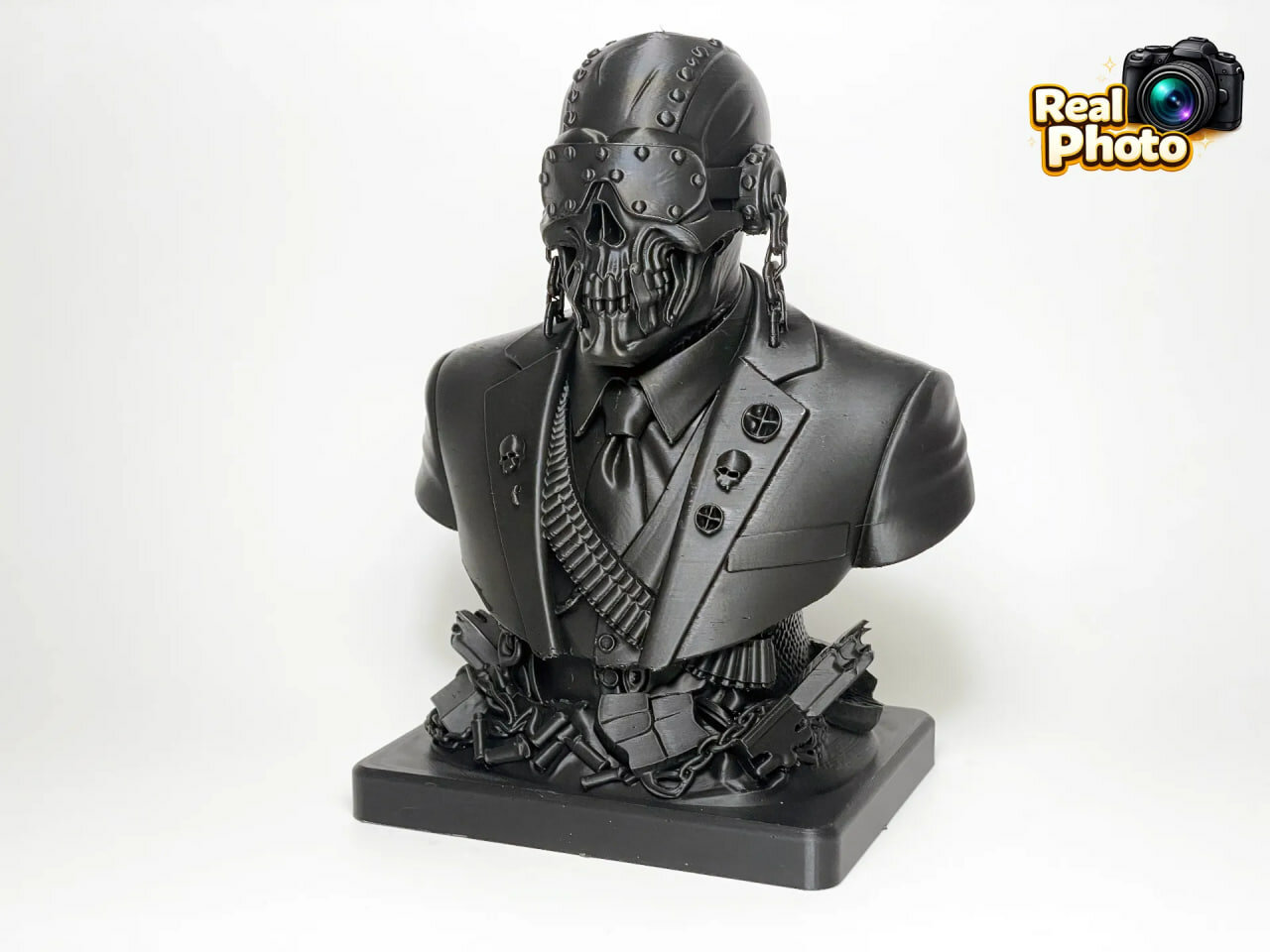 Бюст Вика Рэттлхеда (Vic Rattlehead) – Икона Хэви-метала, дизайн интерьера