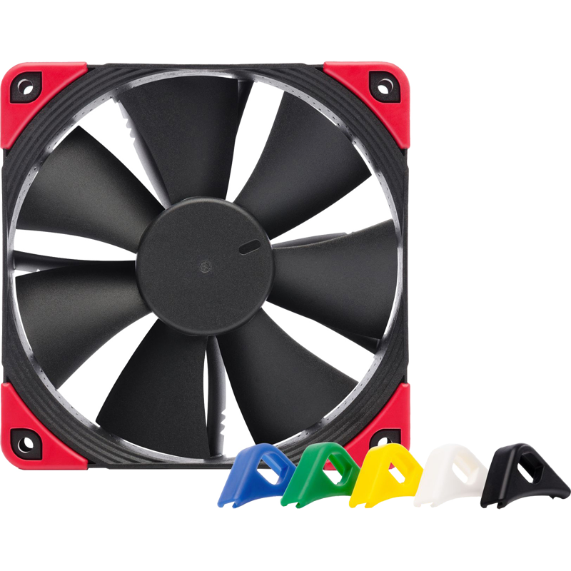 Кулер для корпуса Noctua NF-F12 PWM chromax.black.swap, 120x120x25 мм, 4-pin PWM, черный NF-F12PWMchromax.black.swap