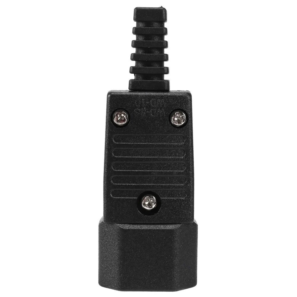 New-Черный IEC-320 C14 Штекерная розетка переменного тока 250V 10A