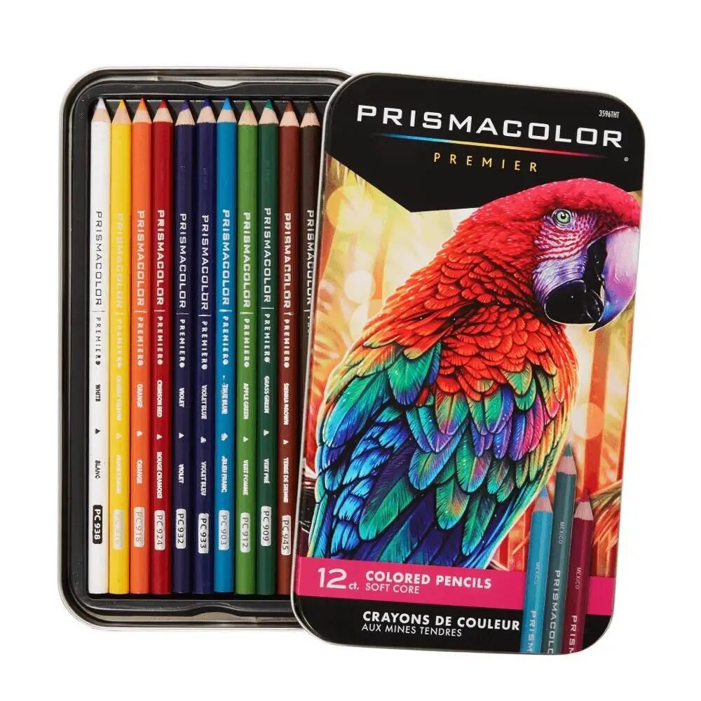 PRISMACOLOR Premier, 12 цветных карандашей Soft Core