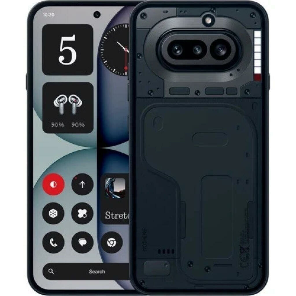 Смартфон Nothing Phone 4A, 5G, NFC, 12/256Gb, Black (Черный)