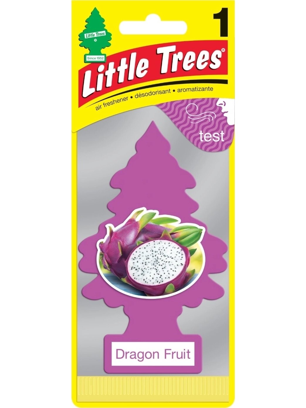 Ароматизатор CAR-FRESHNER Елочка Драгонфрут (10397)
