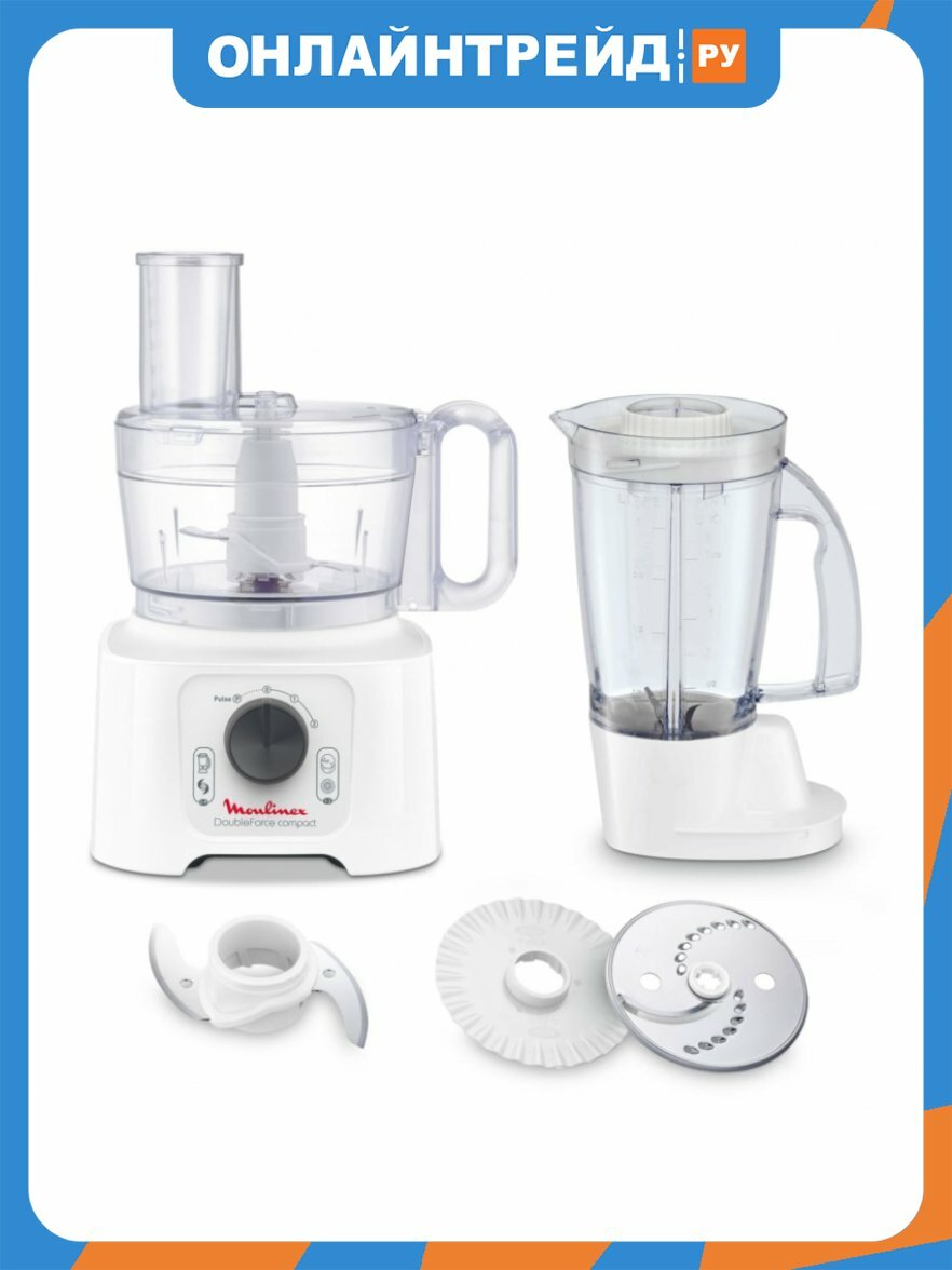 Кухонный комбайн Moulinex DoubleForce Compact FP 542111