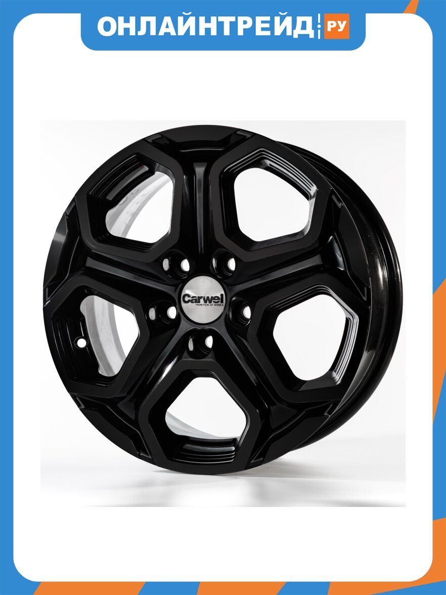 Диск Carwel Бала 241 6.5x16/5x110 D63.35 ET46 BK
