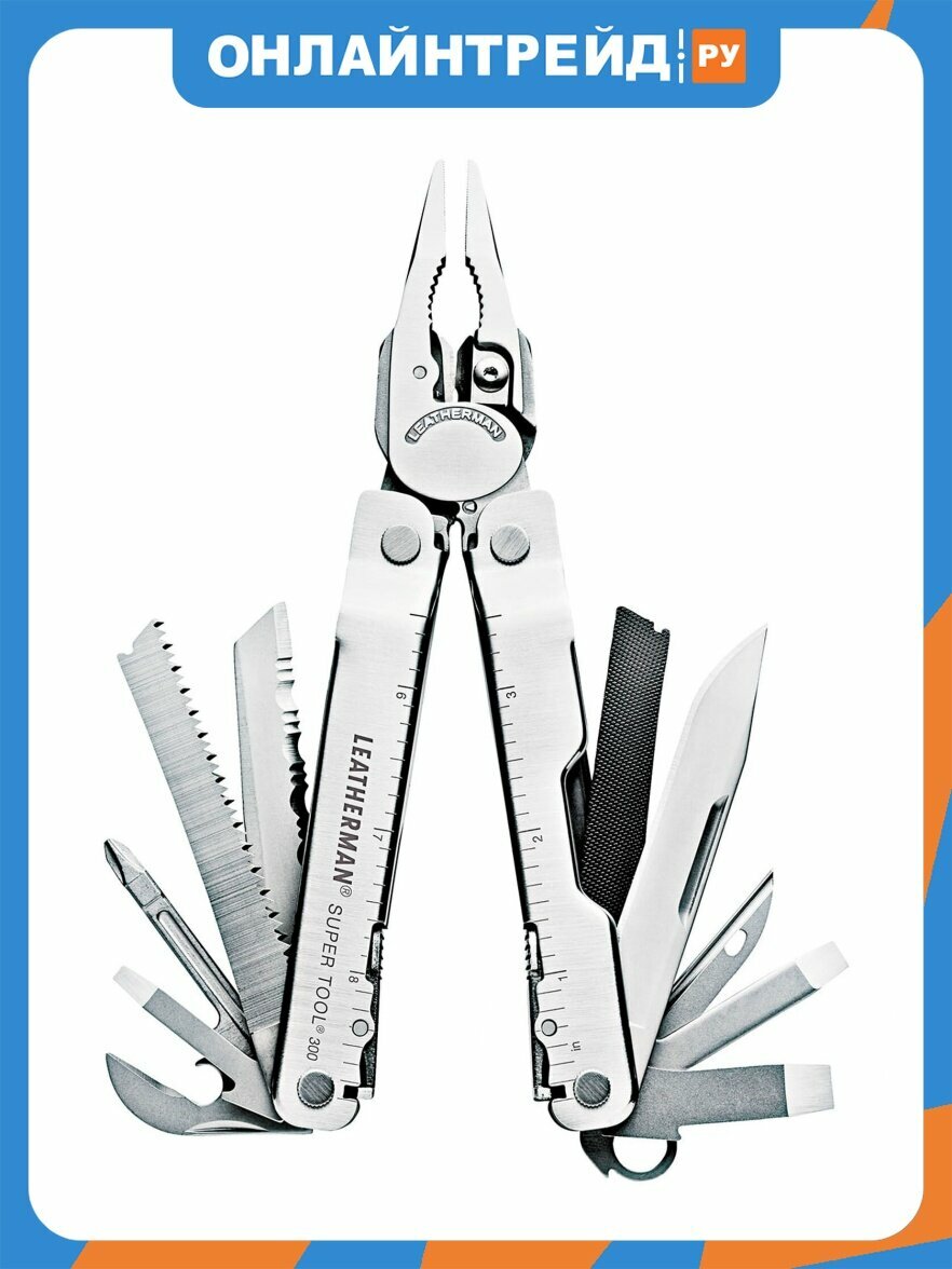 Мультитул Leatherman Super Tool 300, нейлоновый чехол