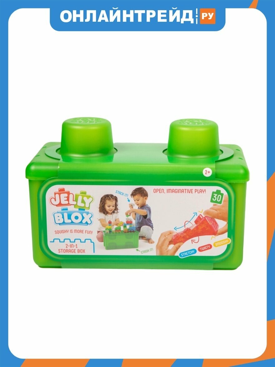 Конструктор Goliath Jelly Blox Набор с контейнером, 30 дет.