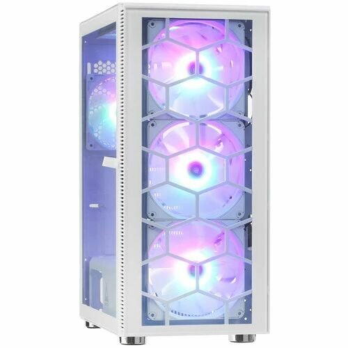 Компьютерный корпус MONTECH X3 GLASS (X3 GLASS (W)) белый - Midi Tower, ATX, USB 3.2 Gen 1 Type-A, USB 3.2 Gen 2x2 Type-C