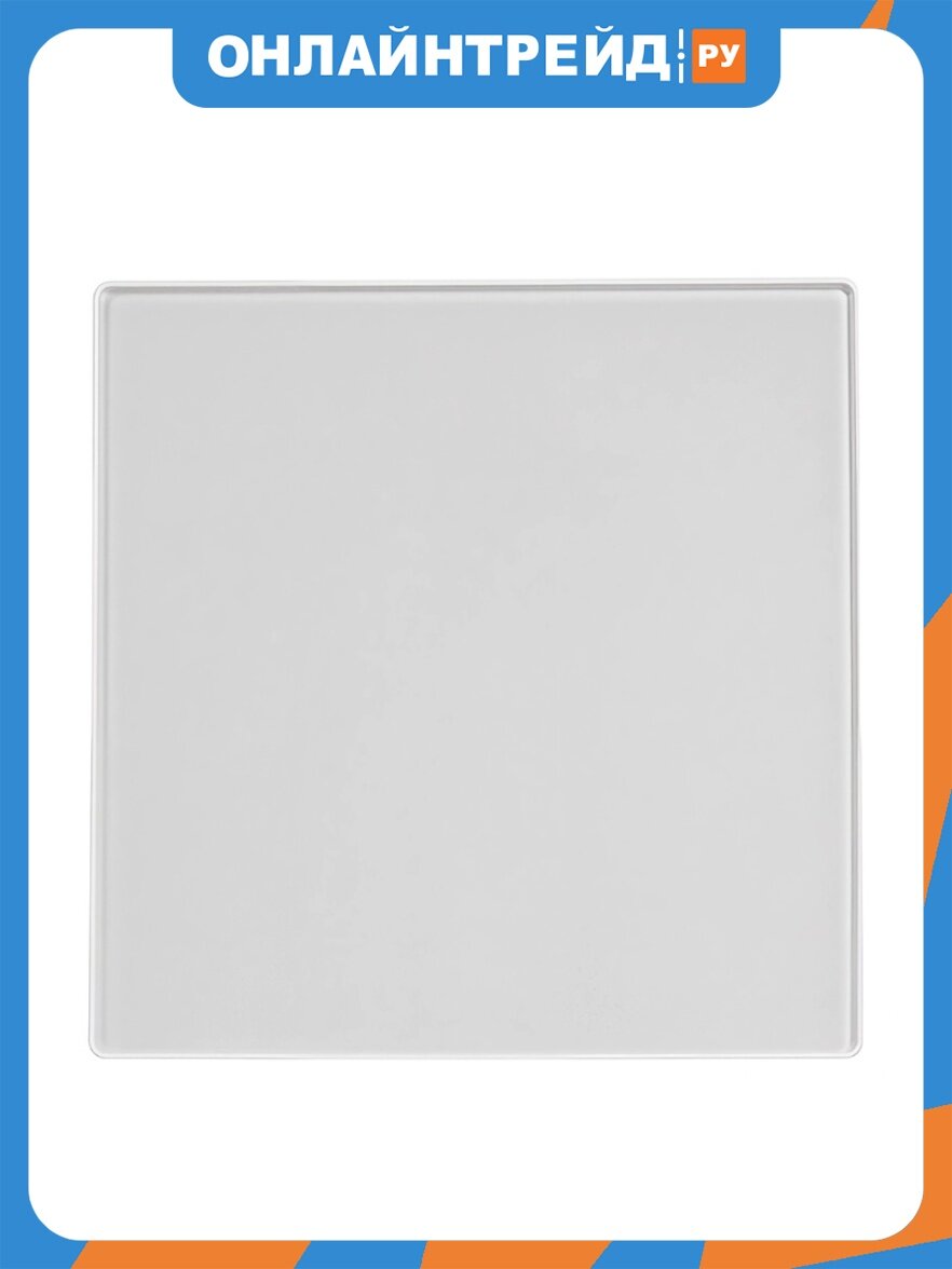 Вентилятор вытяжной Seicoi Floxy Design 100 White glass (SMAD04-01G-W)