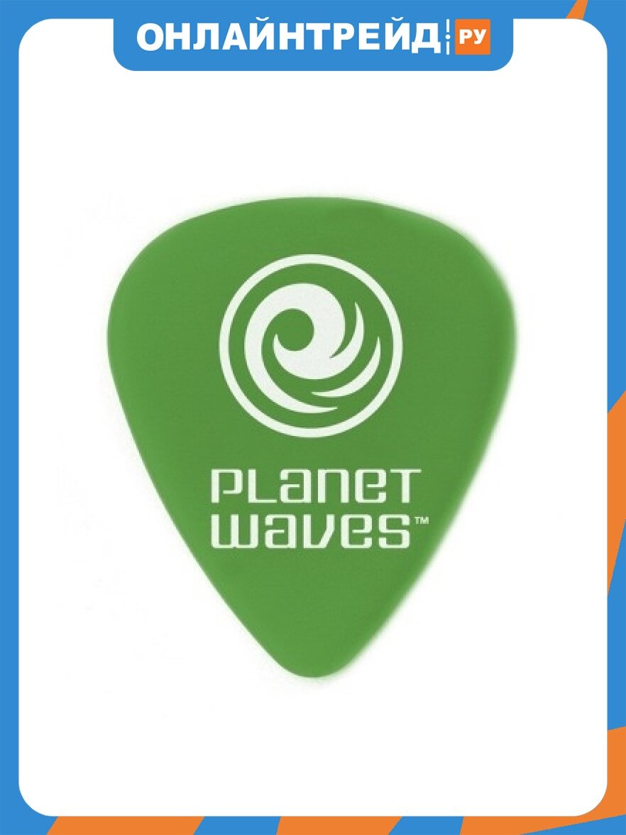 Набор медиаторов Planet Waves 1DGN4-10 средние, зеленые 10шт