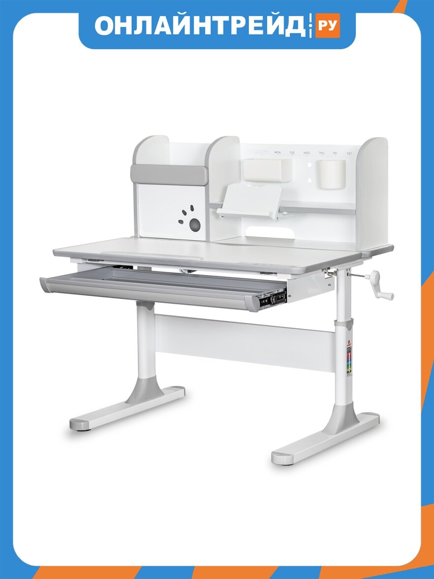 Парта Ergokids Edmonton Multicolor BD-610 W/MC