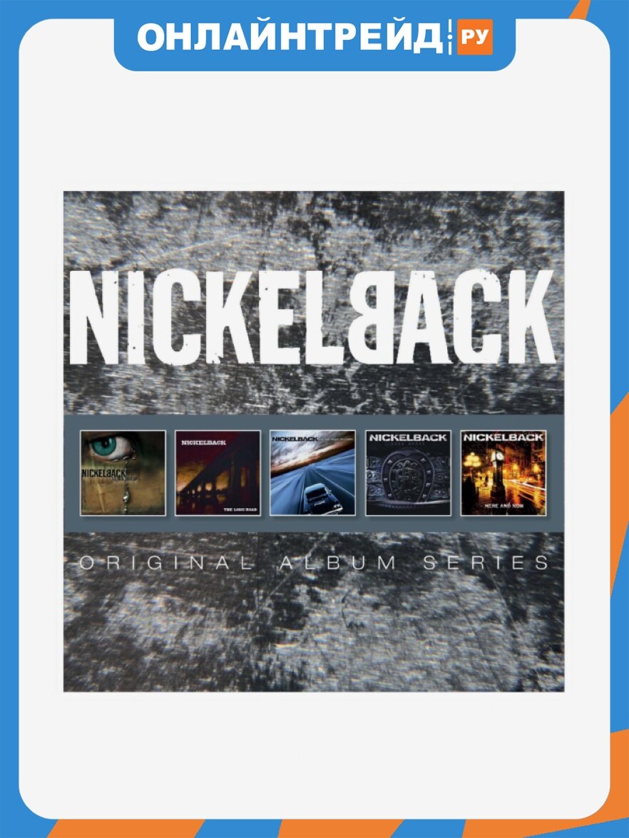 Компакт-диск Warner Music NICKELBACК - Original Album Series (5CD)