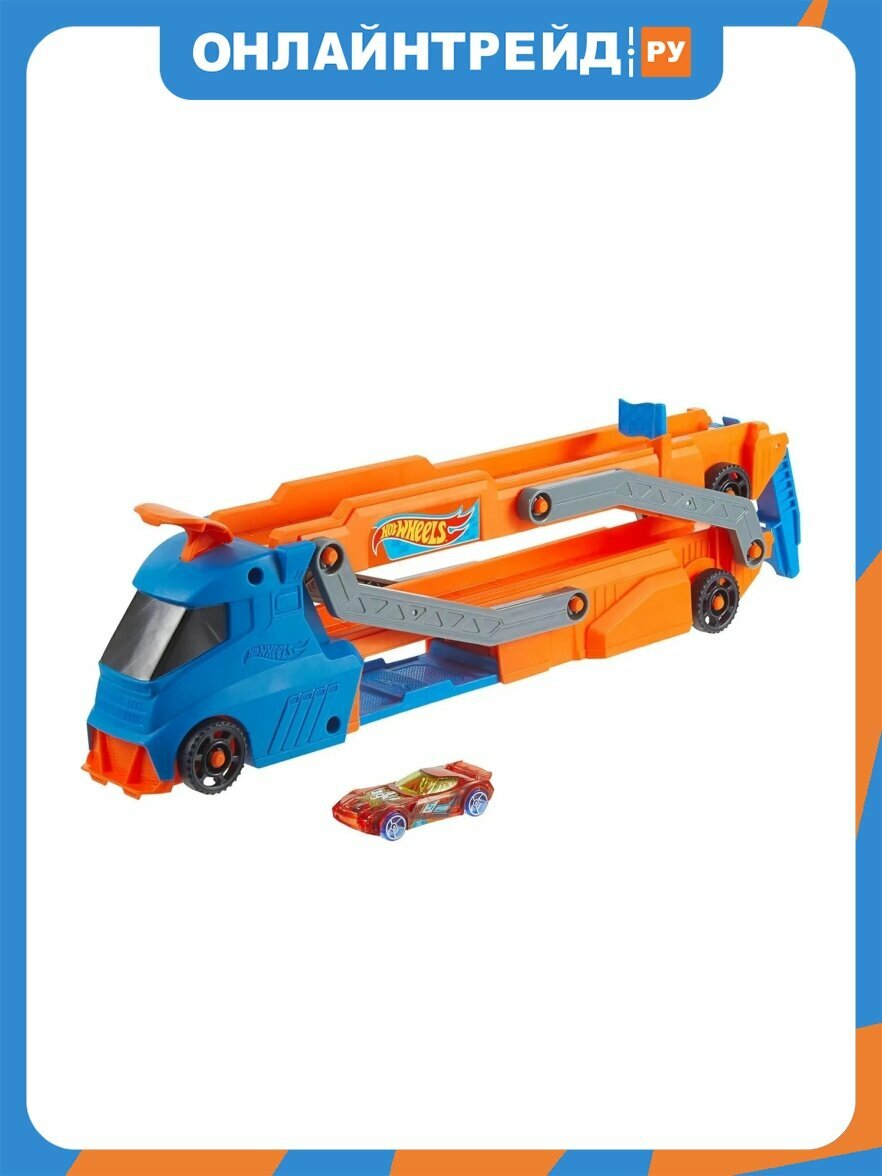 Игровой набор Hot Wheels HYT83 Грузовик-автотрек