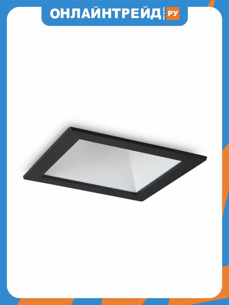 Встраиваемый светодиодный светильник Ideal Lux Game Square Bk Wh 192406
