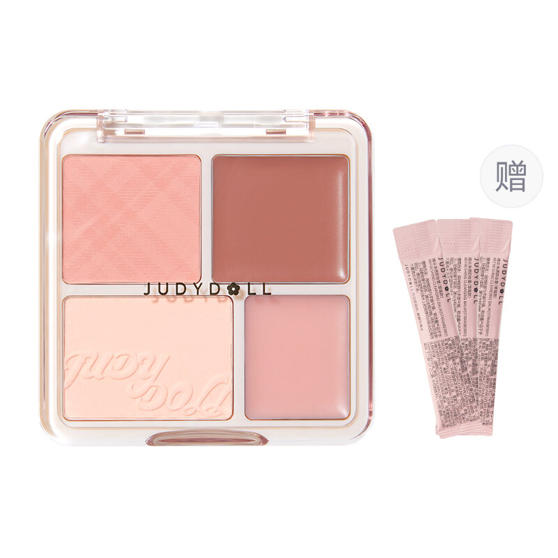 Палитра румян и хайлайтеров женская Judydoll Blush Highlighter Palette Blush Cream Complexion 1318267164