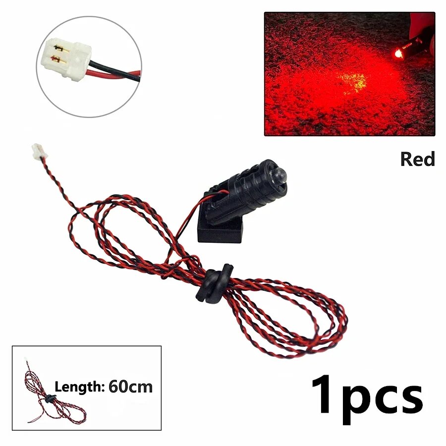 DUOP светодиодные строительные блоки лампа 18+ Красный, Spotlight Red 1pcs