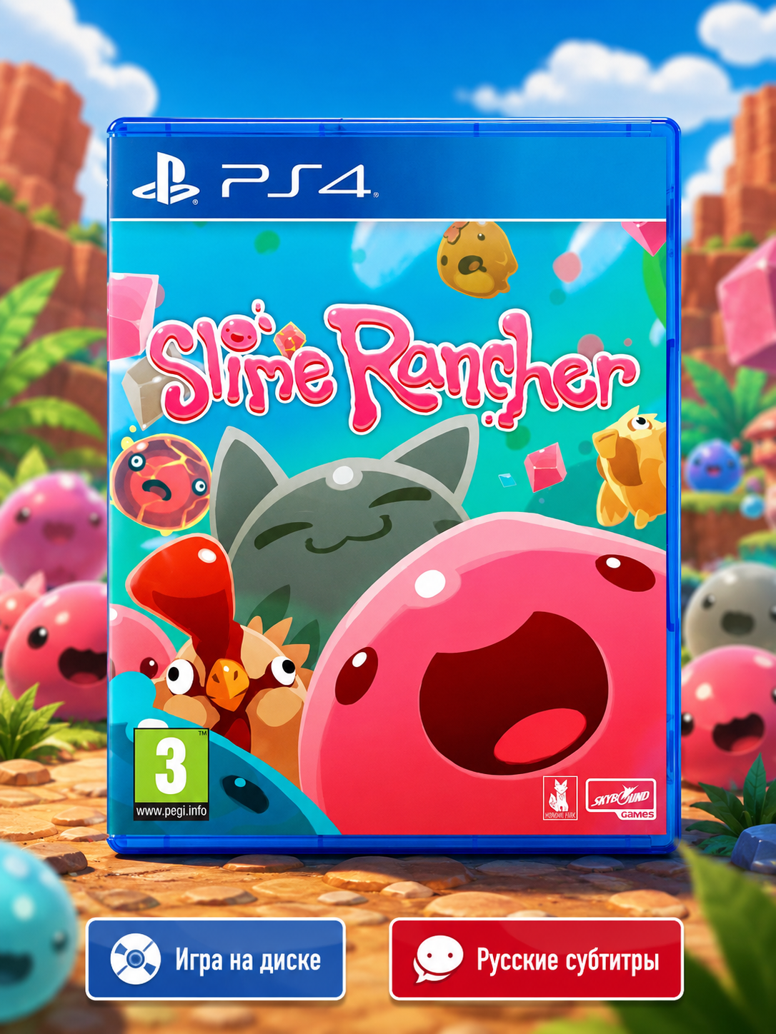 Игра Slime Rancher Deluxe Edition (PS4) (Английская Версия)