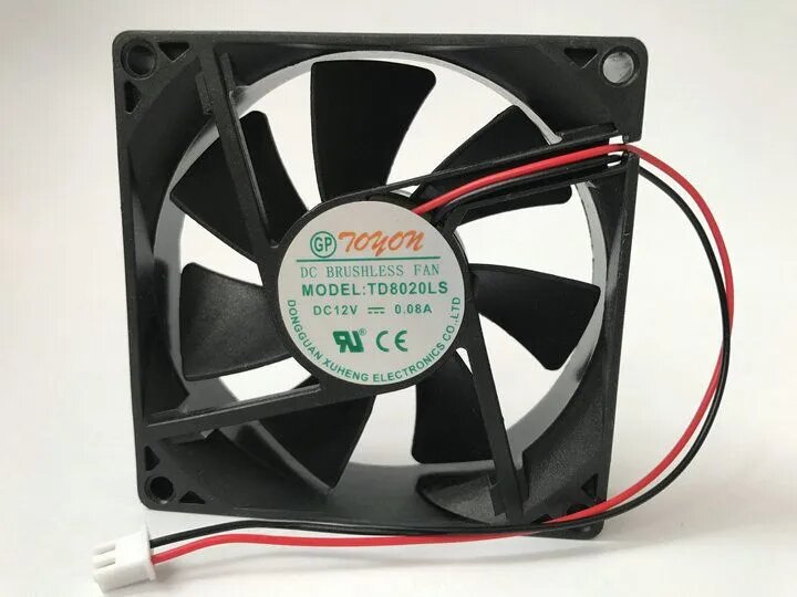 Новый Оригинальный Вентилятор Для Питьевой Воды TD8020LS 12V 0.08A 8CM 80 * 80 * 20MM