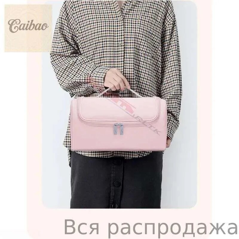 Косметичка , розовый, — фото 1