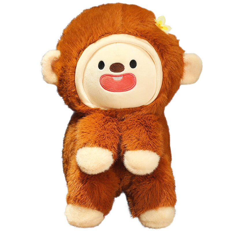 Игрушка-трансформер унисекс MOKAYA Уродливая Милая Обезьянка, 45CM EU, Big Laugh Emoji