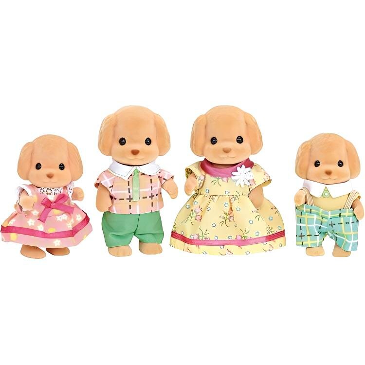 Куклы унисекс Sylvanian Families Poodle Family, 1432163466