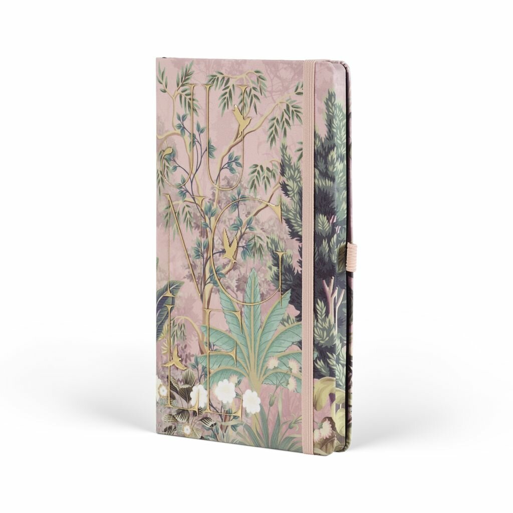 Блокнот Castelli Milano JUNGLE ORCHID без разметки130*210мм, Италия