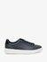 Кроссовки HUGO Logo-plaque grained-leather sneakers, размер 45 EU
