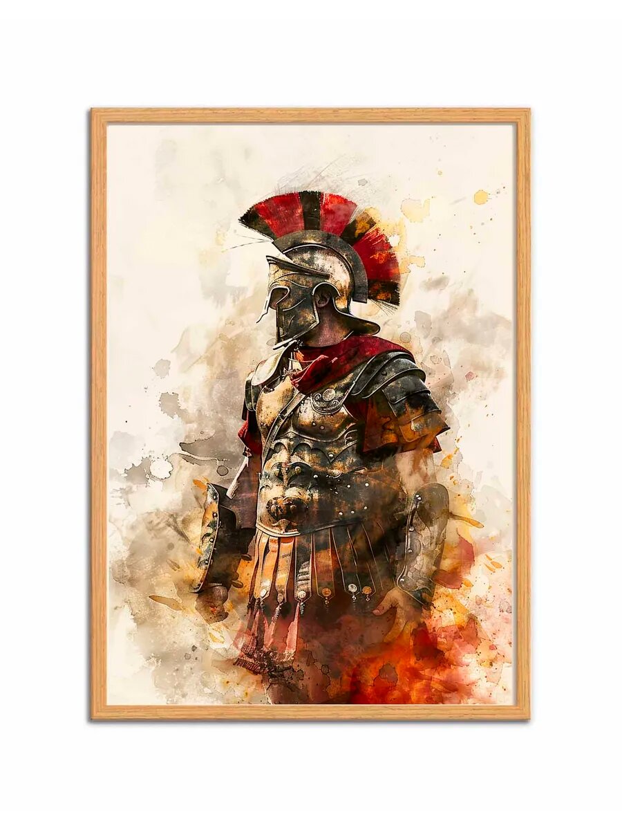 Королевская птица Гладиатор 1, Плакат 30x42см