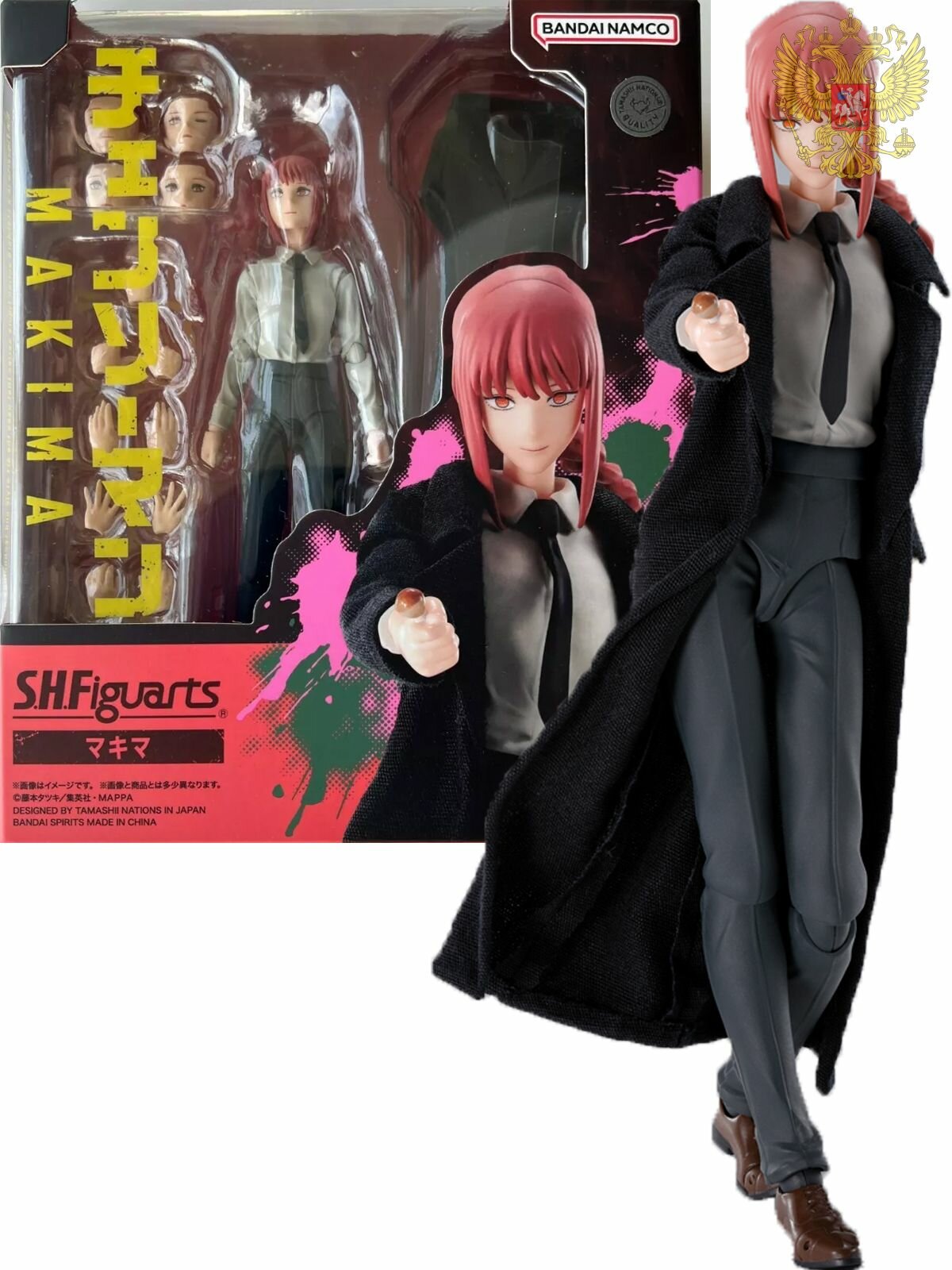 Фигурка Bandai S.H.FIGUARTS Chainsaw Man, Makima, SHF