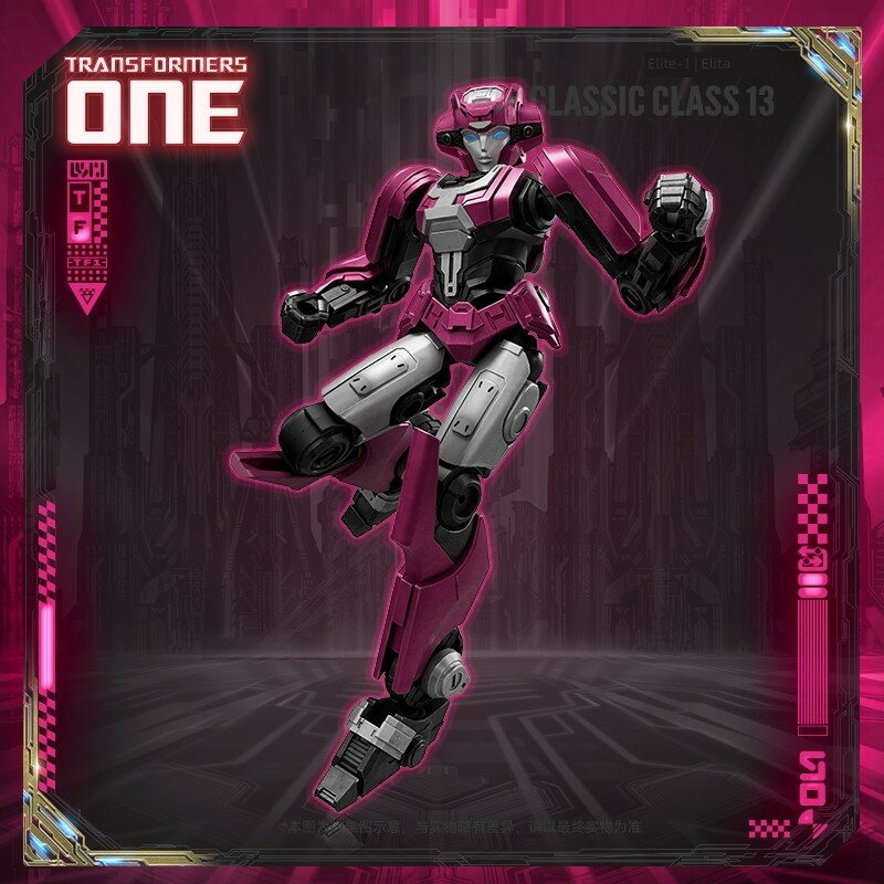 Brickman Transformers Origin Movie Dark Sky Series Elita Figurine Mecha Action Figure 1:12 Scale