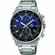Наручные часы CASIO Edifice, серебристый/синий