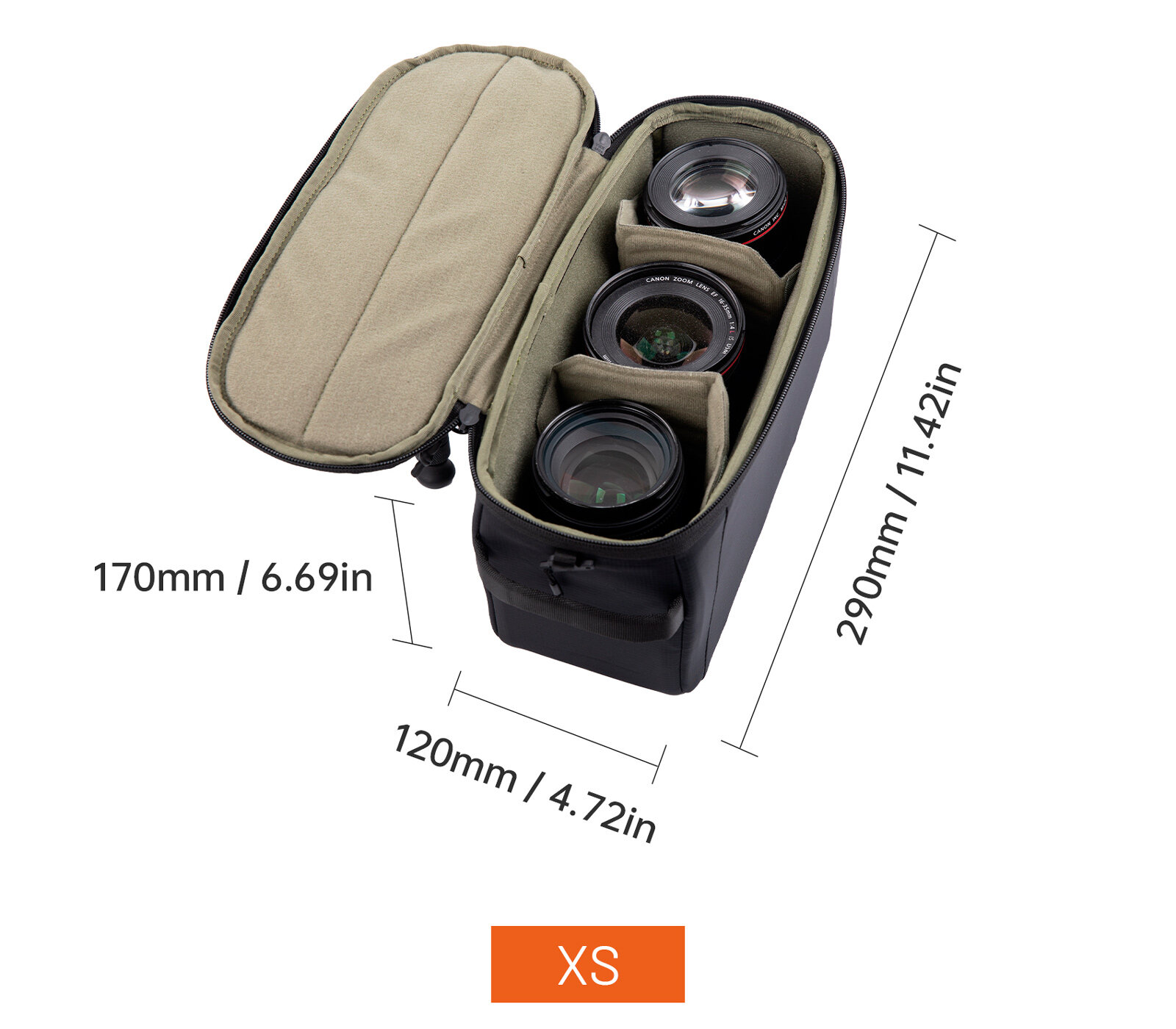 Сумка-вставка PGYTECH Camera Insert XS — фото 1