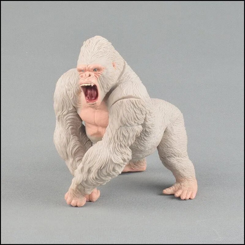Эксклюзивная ручная статуя белого орангутанга из фильма King Kong против Годзиллы, кукла для украшения интерьера