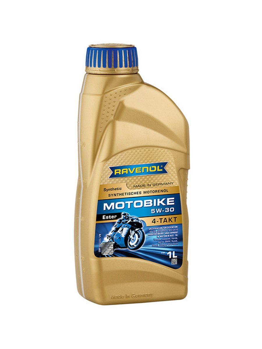RAVENOL Motobike Ester 5W-30 Масло моторное, Синтетическое, 1 л