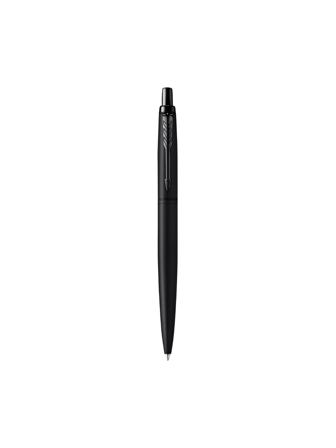 Шариковая ручка Parker Jotter XL Monochrome, матовый чёрный лак, узел M, синие чернила