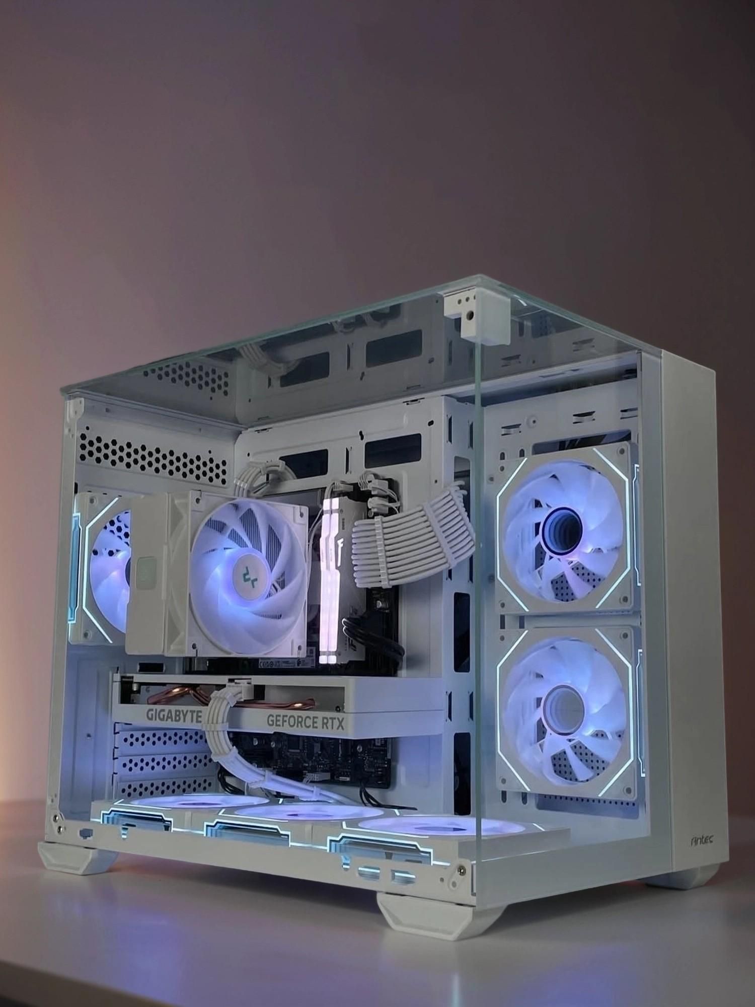 Игровой компьютер AMD Ryzen 5 5500, RAM 16 ГБ, SSD 480 ГБ, NVIDIA GeForce RTX 5050 (8 ГБ), блок питания 550 Вт