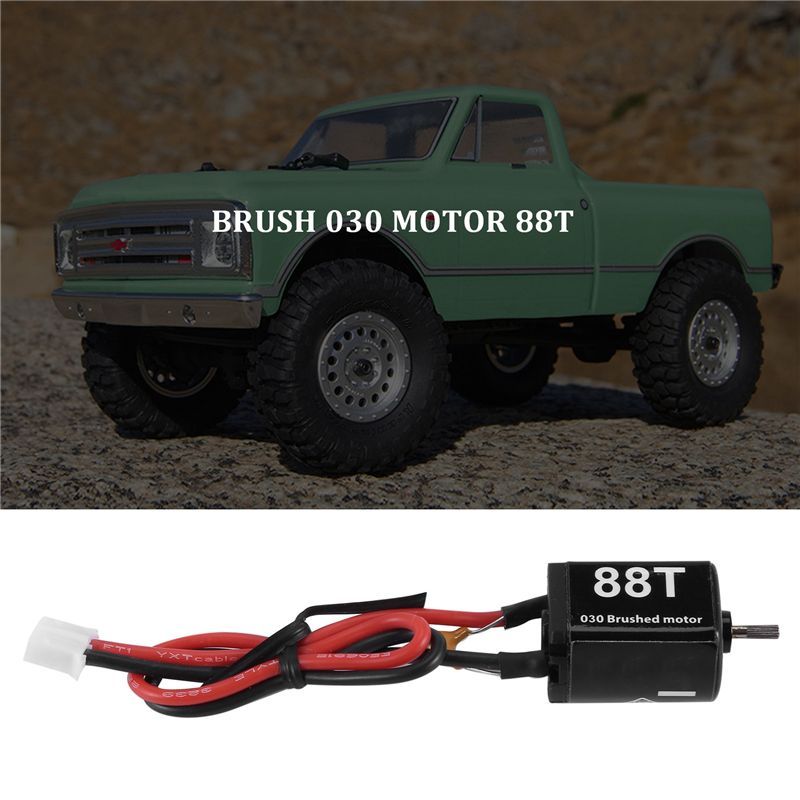 Оснащённый 030 Бушированный Мотор 88T . для 1/24 RC Кроулер / Axial SCX24 AXI90081 AXI00002 AXI00001 AXI00004 - запчасти для апгрейда