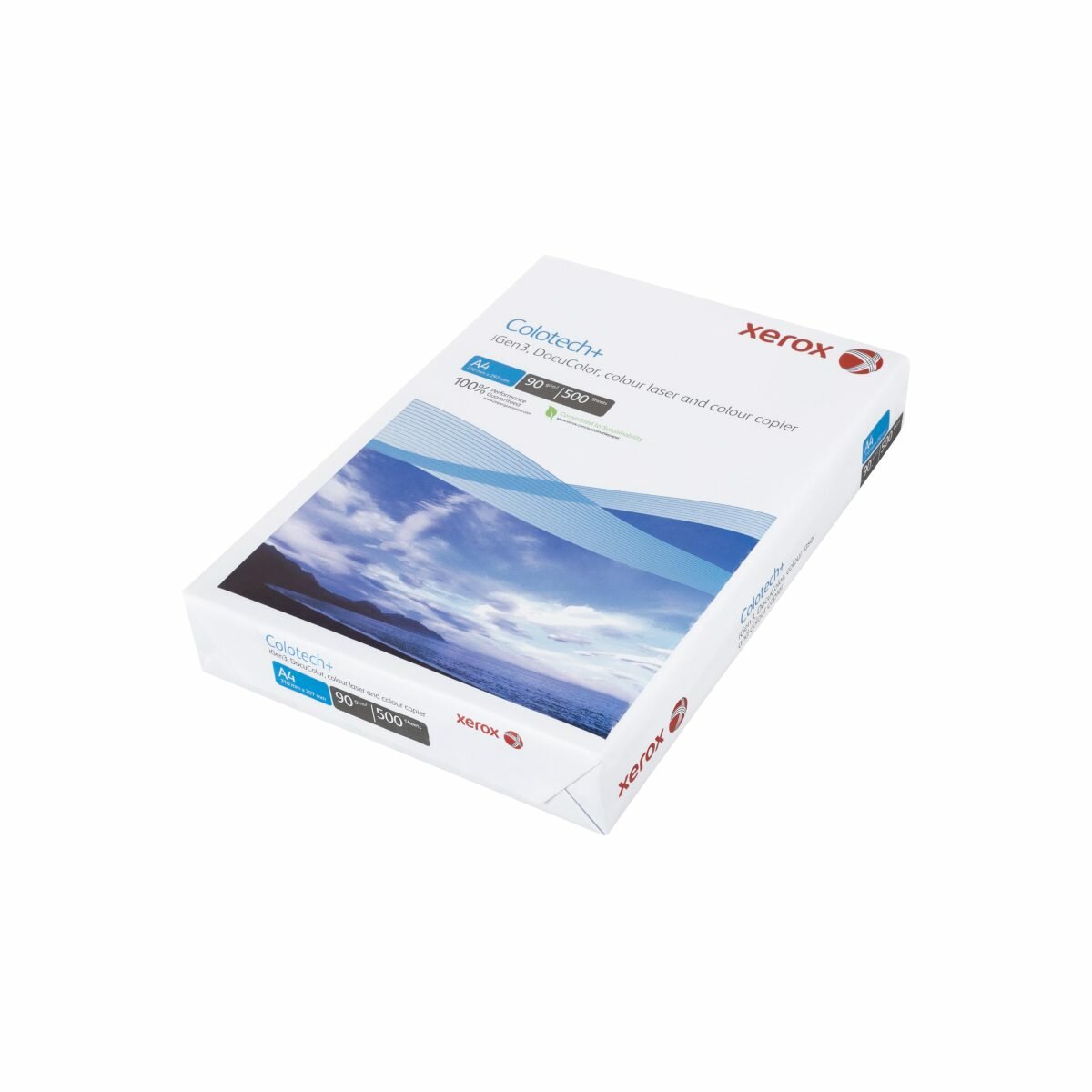 Бумага для цветной лазерной печати Xerox Colotech+ (A4, 90 г/кв. м) 500 листов (1850380)