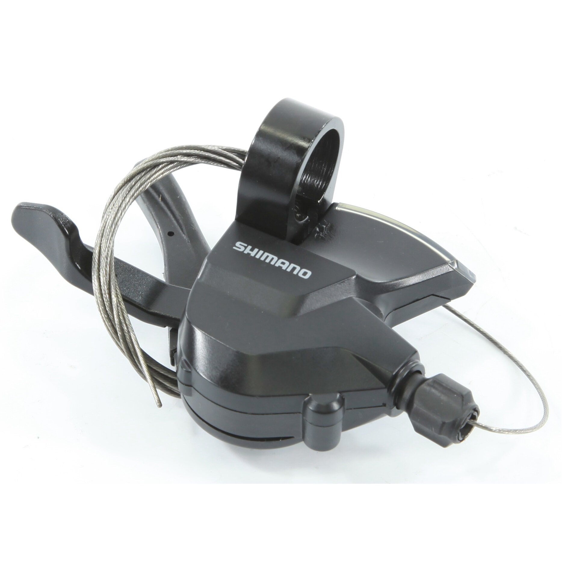 Шифтер правый с тросом 2050 мм Shimano Altus M315 7 Speed (ESLM3157RA), цвет Черный