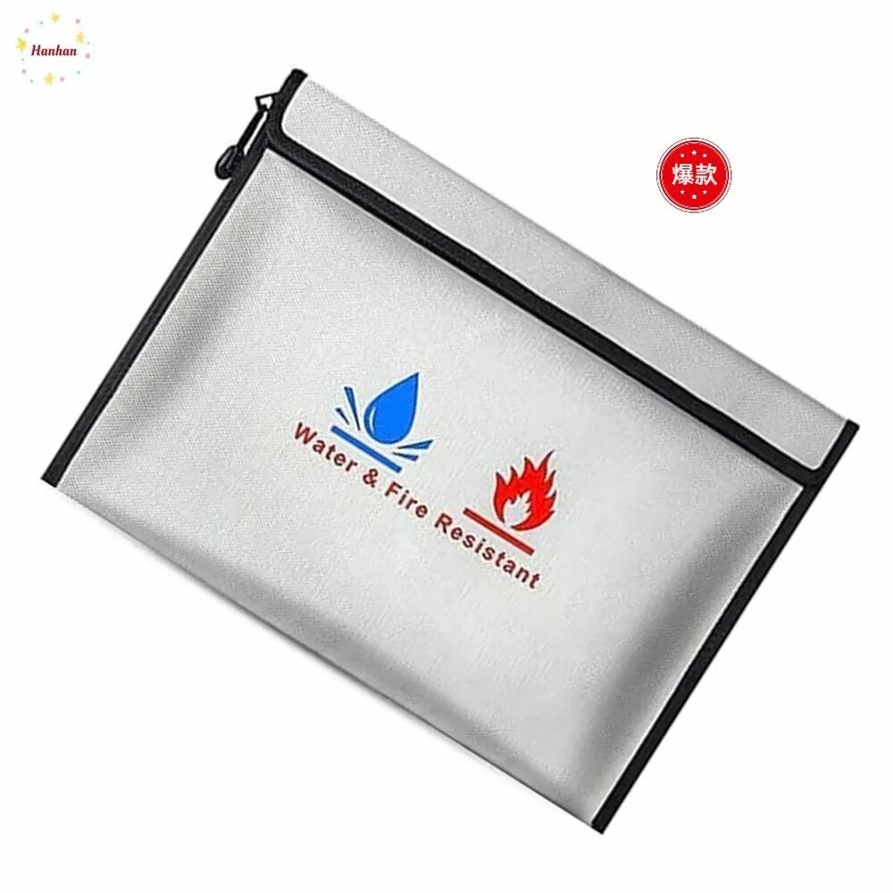 Пожаробезопасный и водонепроницаемый пакет для документов с деньгами