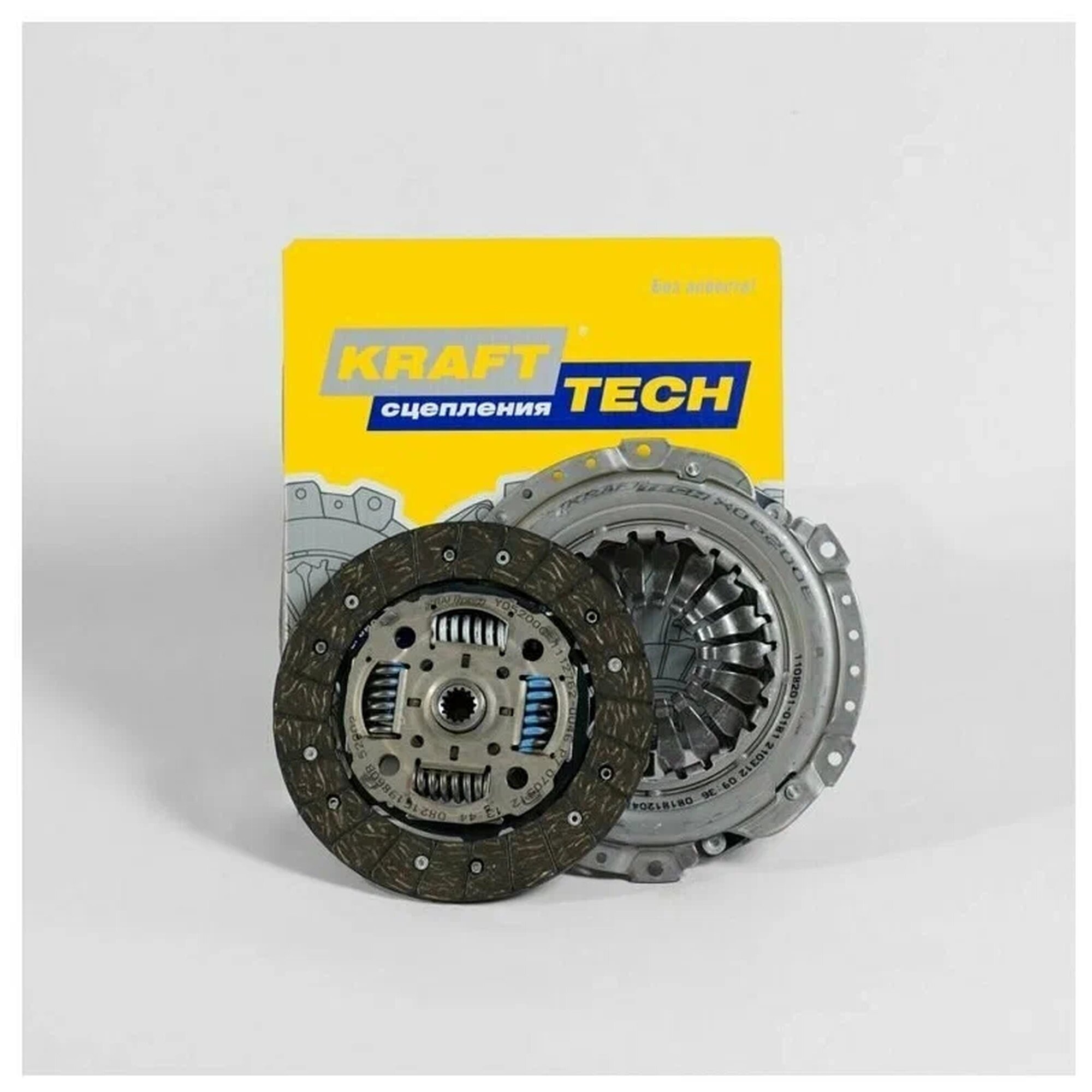 Сцепление в сборе (без подш.) Opel Astra G, Vectra B, Vectra C, Zafira 1.6, KRAFTTECH W06200H9
