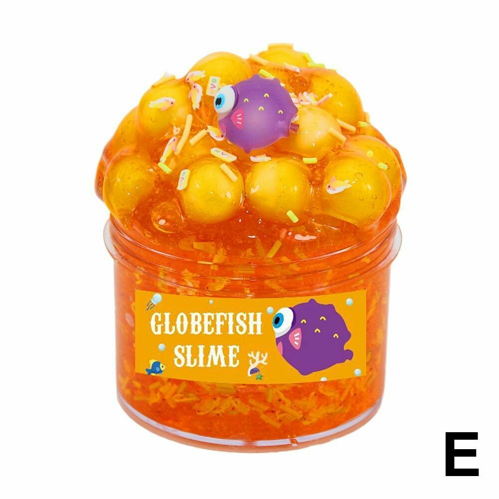 Слайм прозрачный кристалл грязь антистресс игрушка