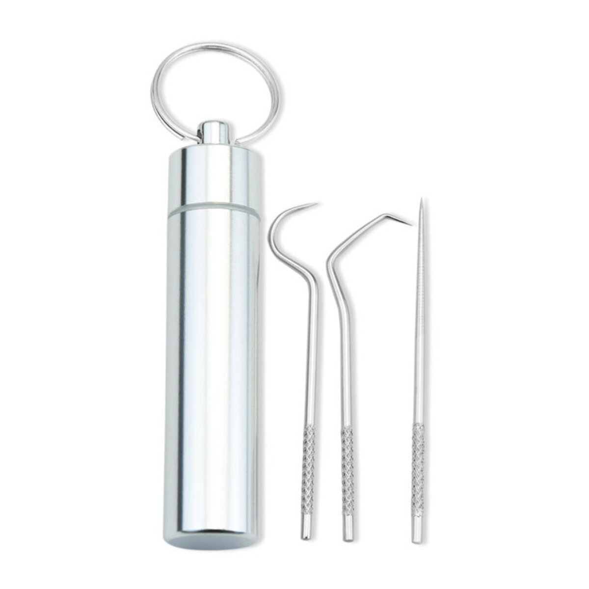 Портативная зубочистка из нержавеющей стали 304, металлическая линия для чистки зубов нитью, набор инструментов для чистки зубов во рту, экологичность, идеально подходящая для здоровья полости рта