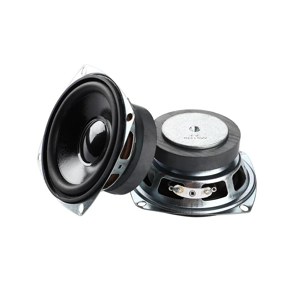 SOTAMIA Водонепроницаемые динамики 3 дюйма 2 шт, 8 Ohm 15W Speaker